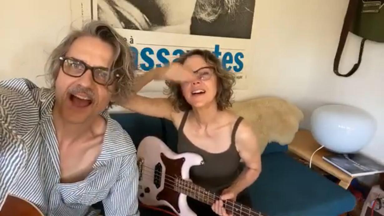 Video: Dean & Britta in lockdown last May